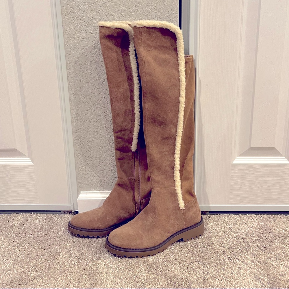 Sole Society Juno Knee High Boots - Gem